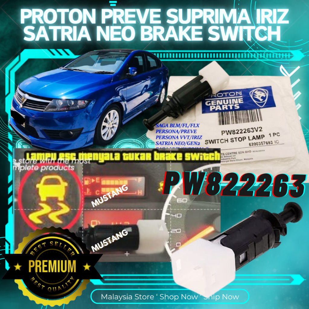 PROTON SAGA BLM FLX VVT EXORA GEN2 PERSONA PREVE SUPRIMA IRIZ SATRIA ...