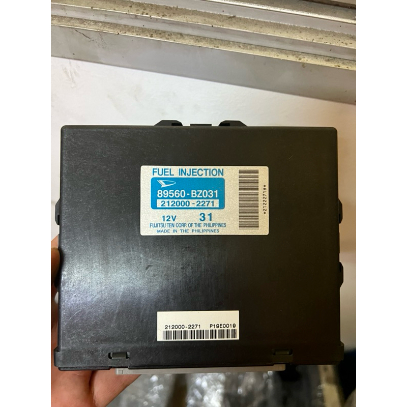 ECU Perodua Myvi 1.0 - 89560-BZ031 ENGINE CONTROL UNIT COMPUTER BOX ...
