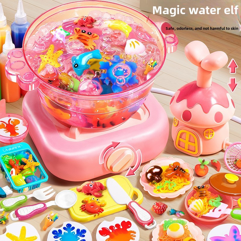 【🔥 Jualan Masa Terhad 】Mainan kanak-kanak 51pcs Deluxe Magic Water ...