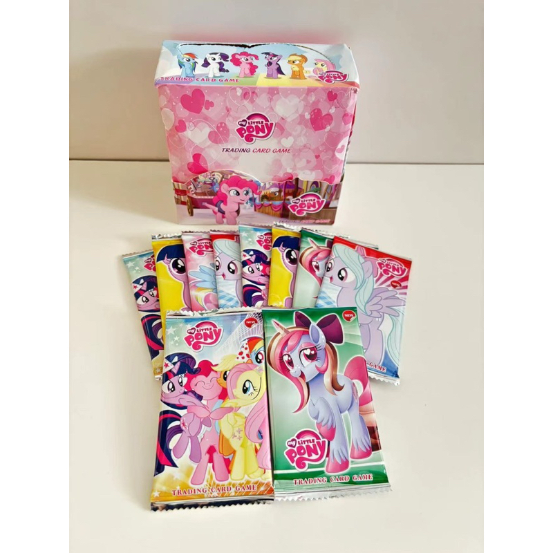 WHOLESALE PRICE My Little Pony Card BoboiboyCard Pokemon Card | Shopee ...