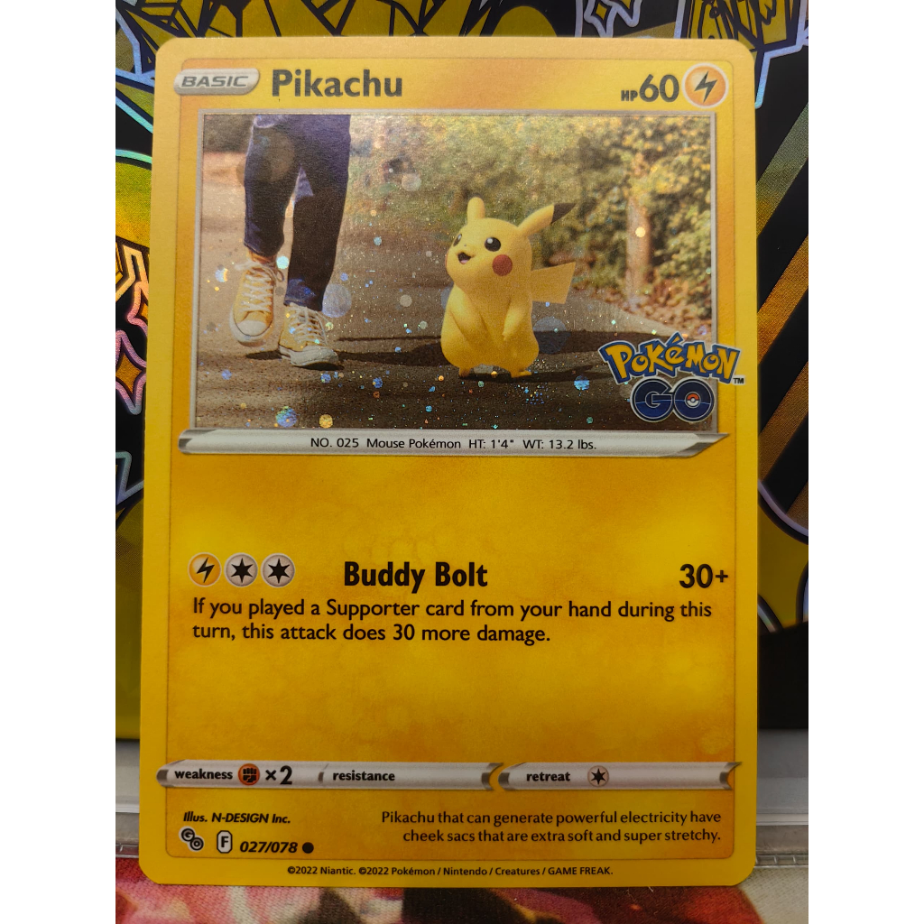 Pikachu - 027/078 (Cosmos Holo) - Miscellaneous Cards & Products (MCAP ...