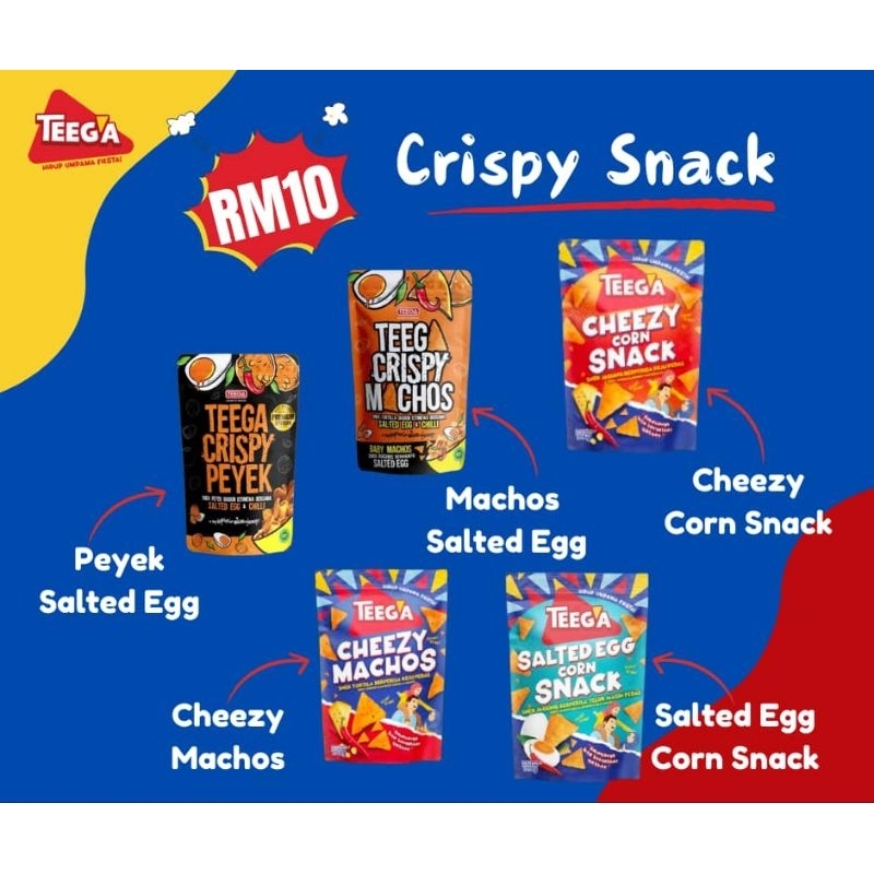 TEEGA SNACK KUDAPAN VIRAL | Shopee Malaysia
