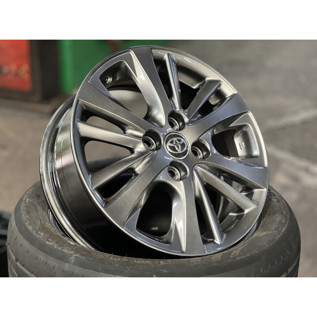 USED 15X5.5J Original Toyota Vios Yaris Rim City Jazz Axia Bezza Myvi ...