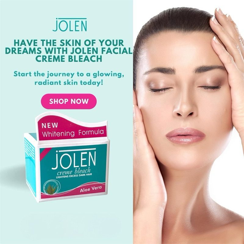 Jolen Bleach Creme Made in India & Aloevera Ready stock 🔥 | Shopee Malaysia