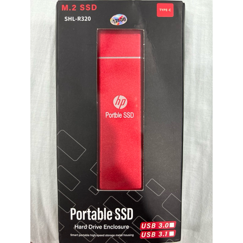 128GB Mini Portable SSD M.2 External Mobile Solid State Drive High ...