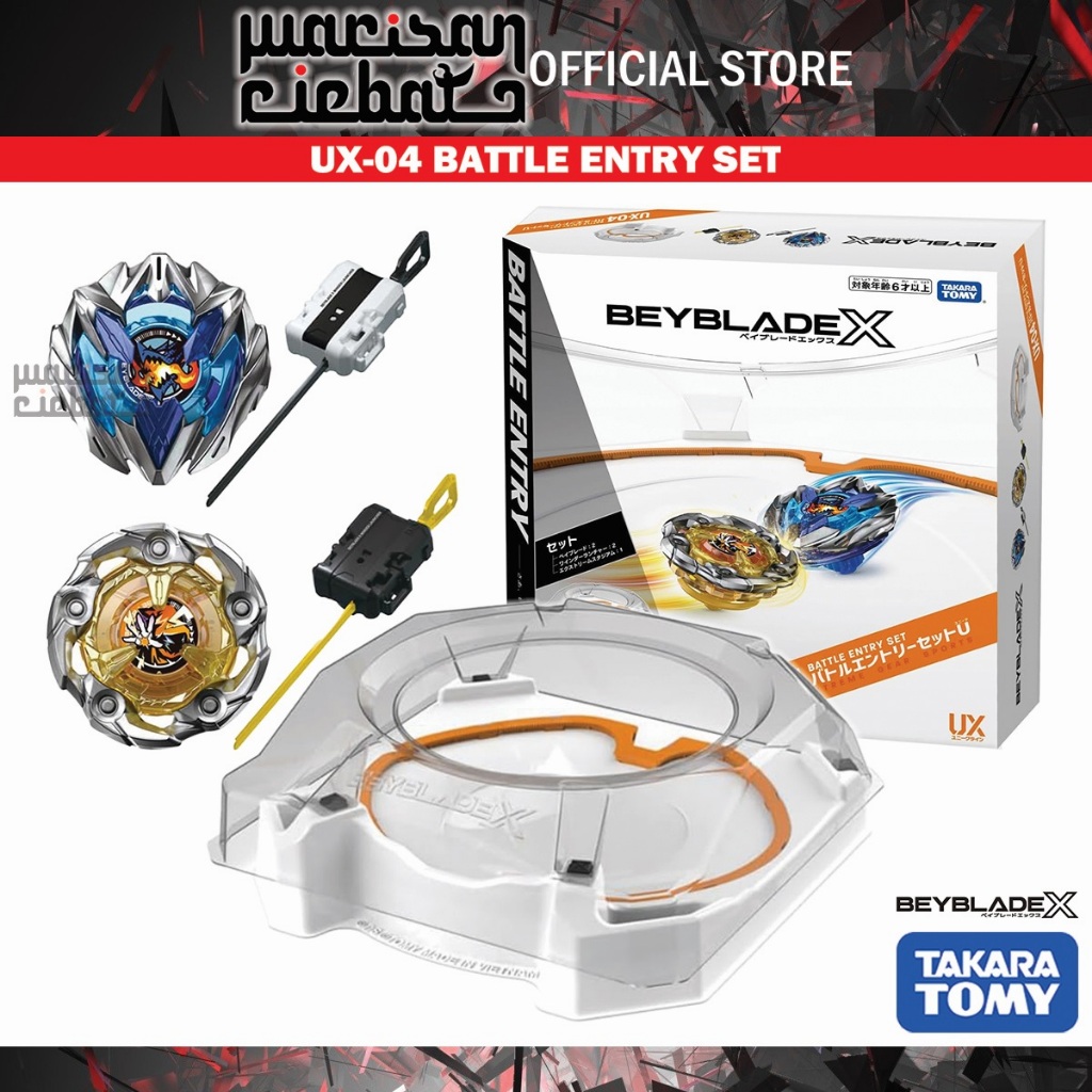 Takara Tomy Beyblade X UX-04 Battle Entry Set | Shopee Malaysia