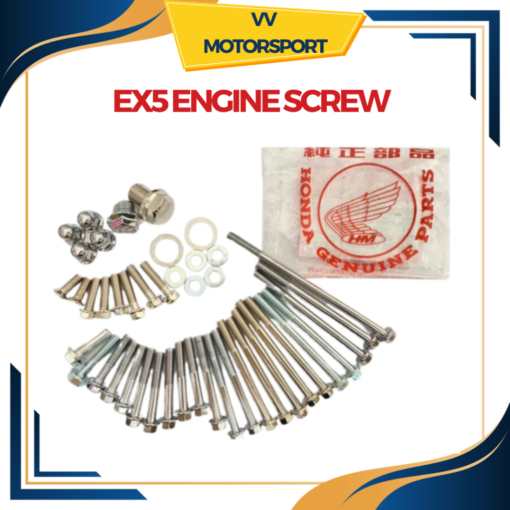 EX5 Screw Engine / Skru Enjin Complete Set | Shopee Malaysia
