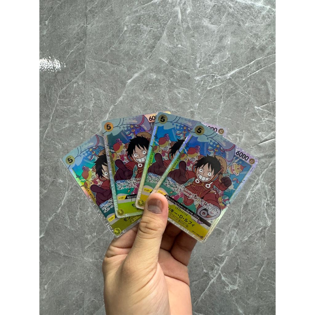 ONE PIECE TRADING CARD GAME - MONKEY D LUFFY (SR)(OP07-109)(Champion of ...