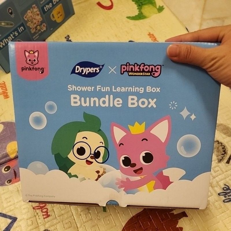 Drypers pinkfong shower fun learning box | Shopee Malaysia