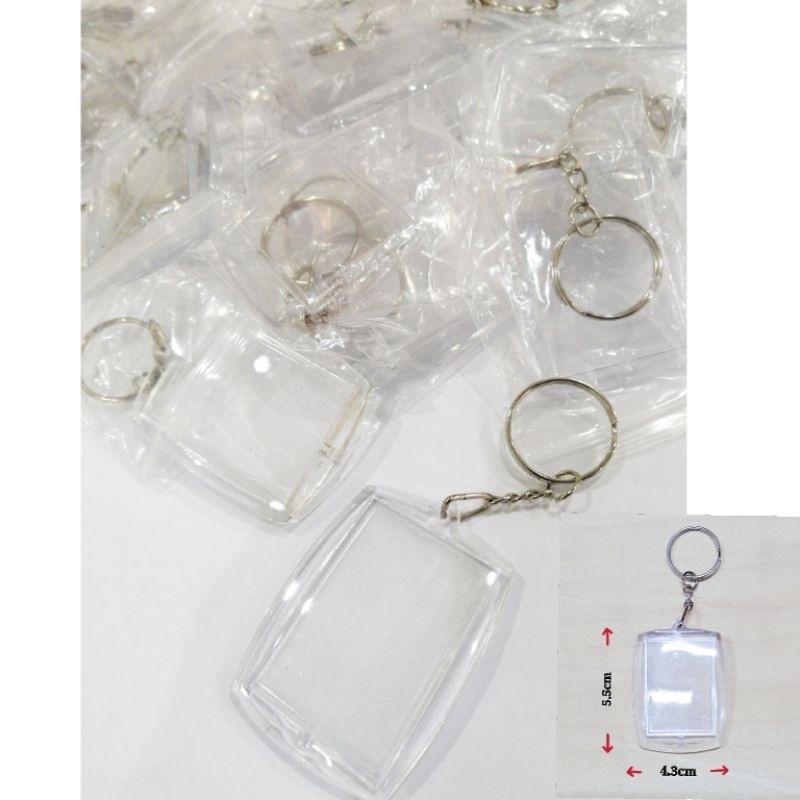 BLANK ACRYLIC RECTANGLE /KEYCHAIN KOSONG (PER PCS) | Shopee Malaysia
