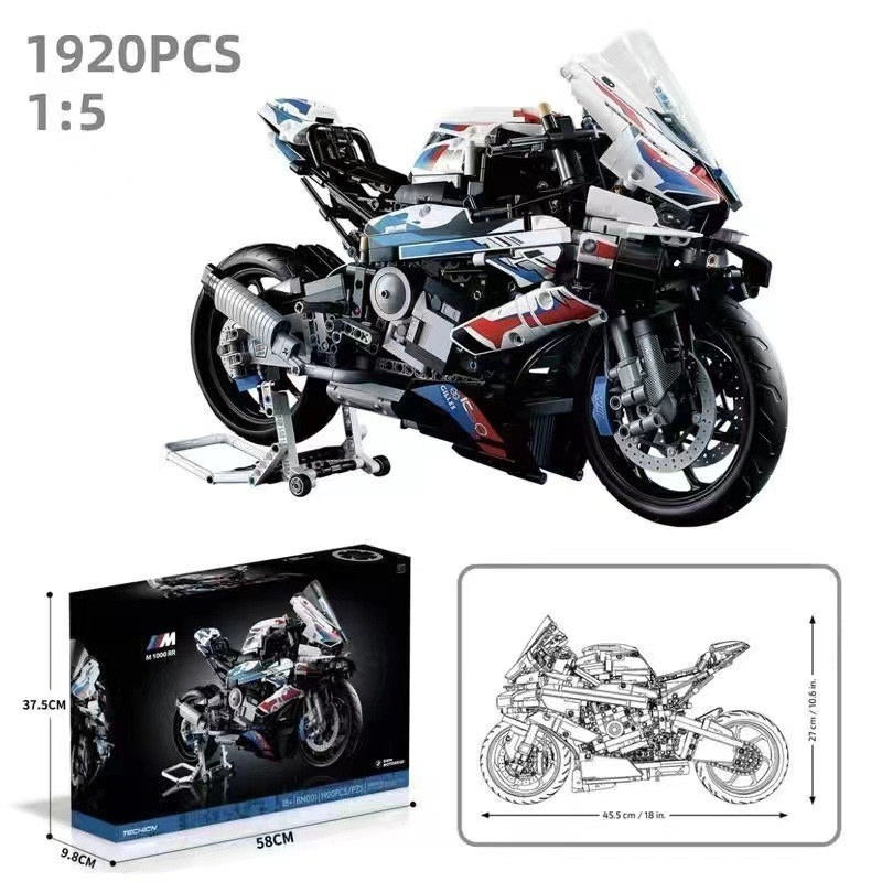 Bmw S1000rr Building Blocks (1920 pieces) | Shopee Malaysia