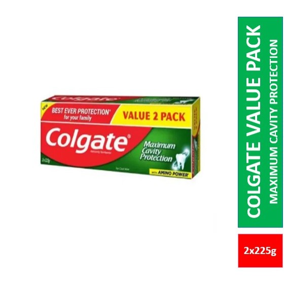 Colgate Maximum Cavity Protection Icy Cool Mint Flavour Toothpaste ...