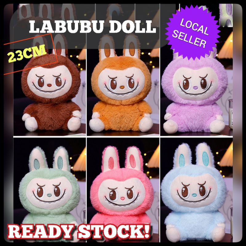 🔥 Labubu Doll Labubu Plush Toys Random Colours Patung Labubu Toys for ...