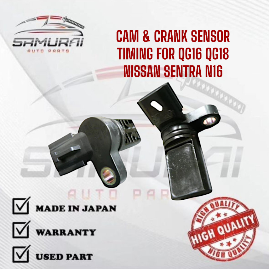 NISSAN SENTRA N16 CAM & CRANK SENSOR TIMING FOR QG16 QG18 USED JAPN ...