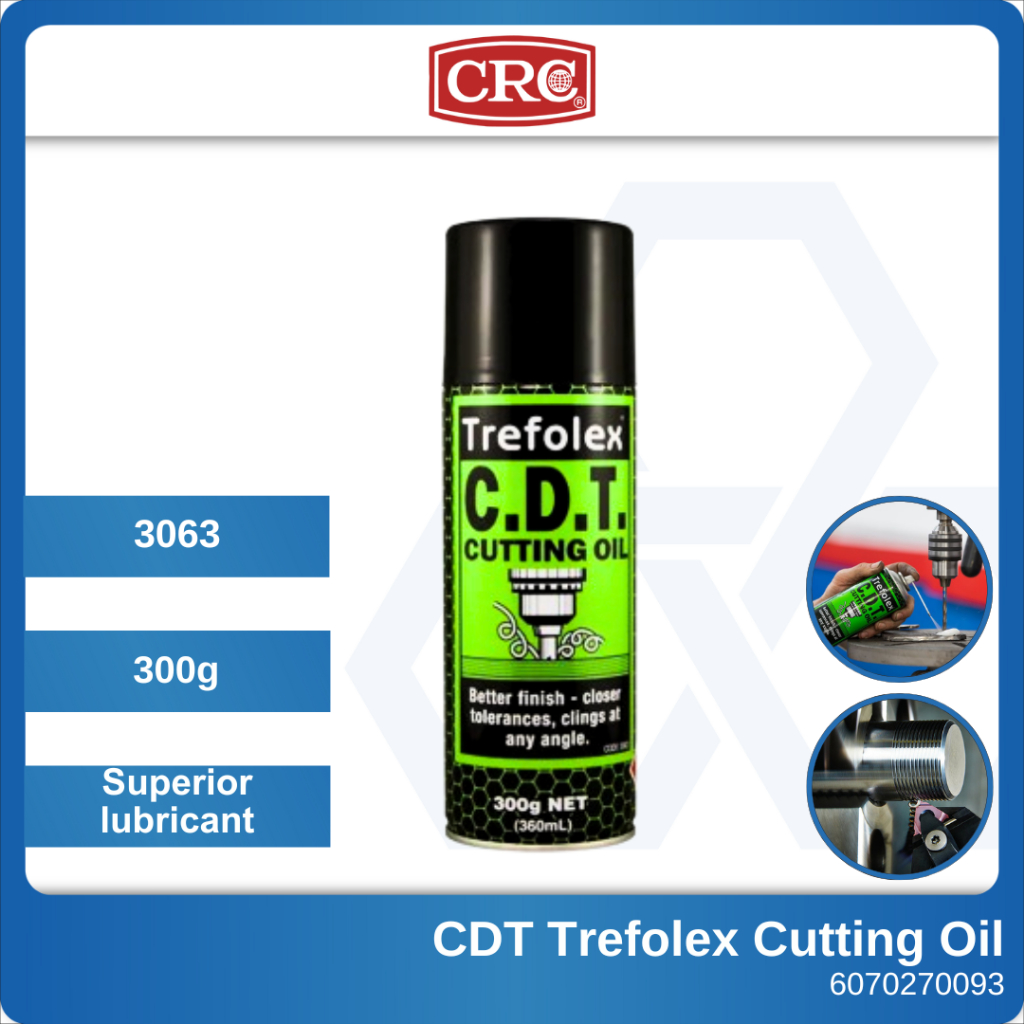 CRC Trefolex CDT Cutting Drilling Tapping Oil Spray 300g | Shopee Malaysia