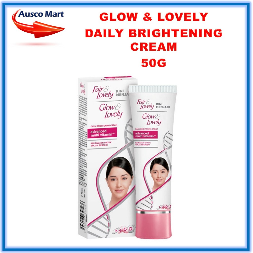 GLOW & LOVELY DAILY BRIGHTENING CREAM ADVANCED MULTI VITAMIN 50G ...