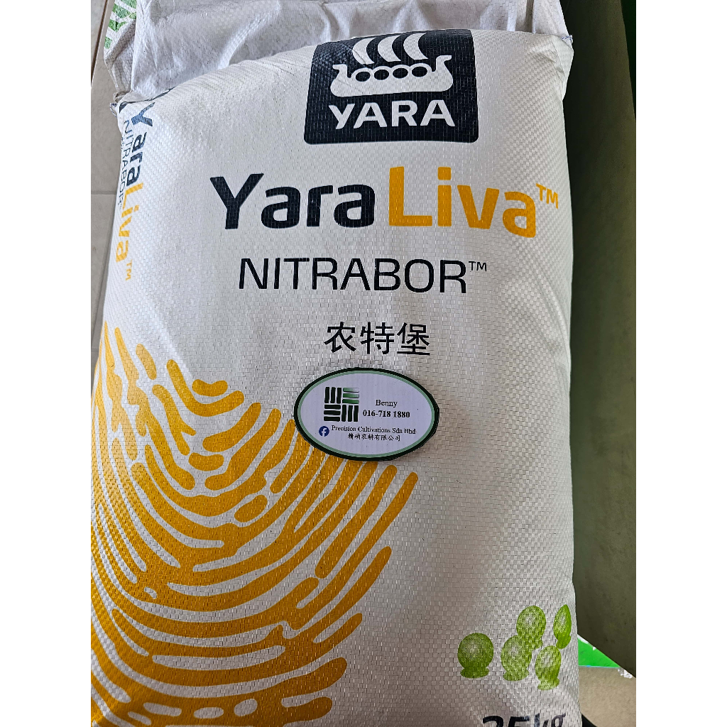 YARA Yaraliva Nitrabor Fertilizer 25kg | Shopee Malaysia