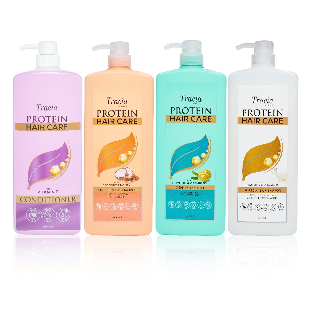 Tracia Protein Hair Care Shampoo & Conditioner | Shopee Malaysia