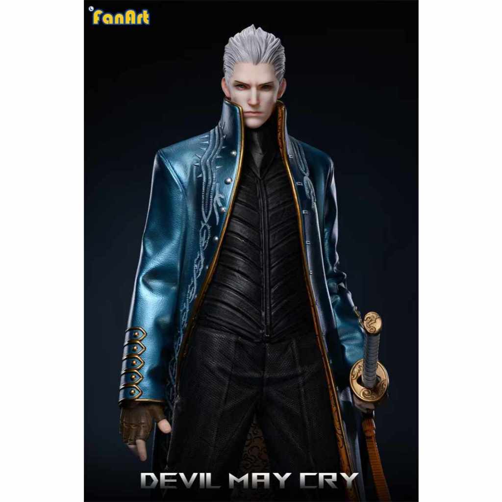 Fanart Studio - Vergil Devil May Cry 3 Resin Statue GK Anime Figure ...
