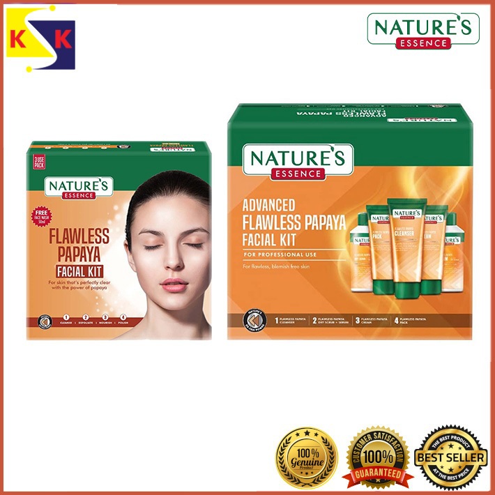 Nature's Essence Flawless Papaya Facial Kit | Shopee Malaysia