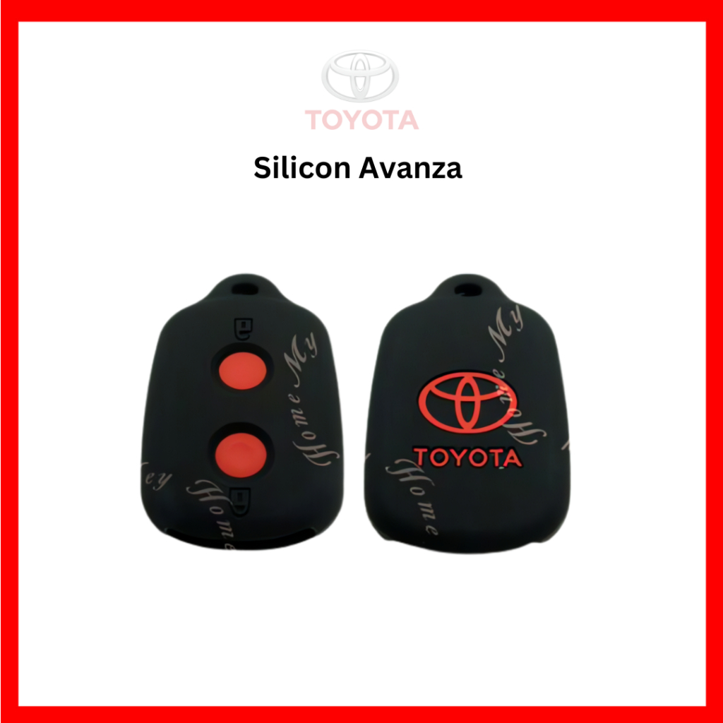 Toyota Avanza Remote Car Key Silicone | Shopee Malaysia