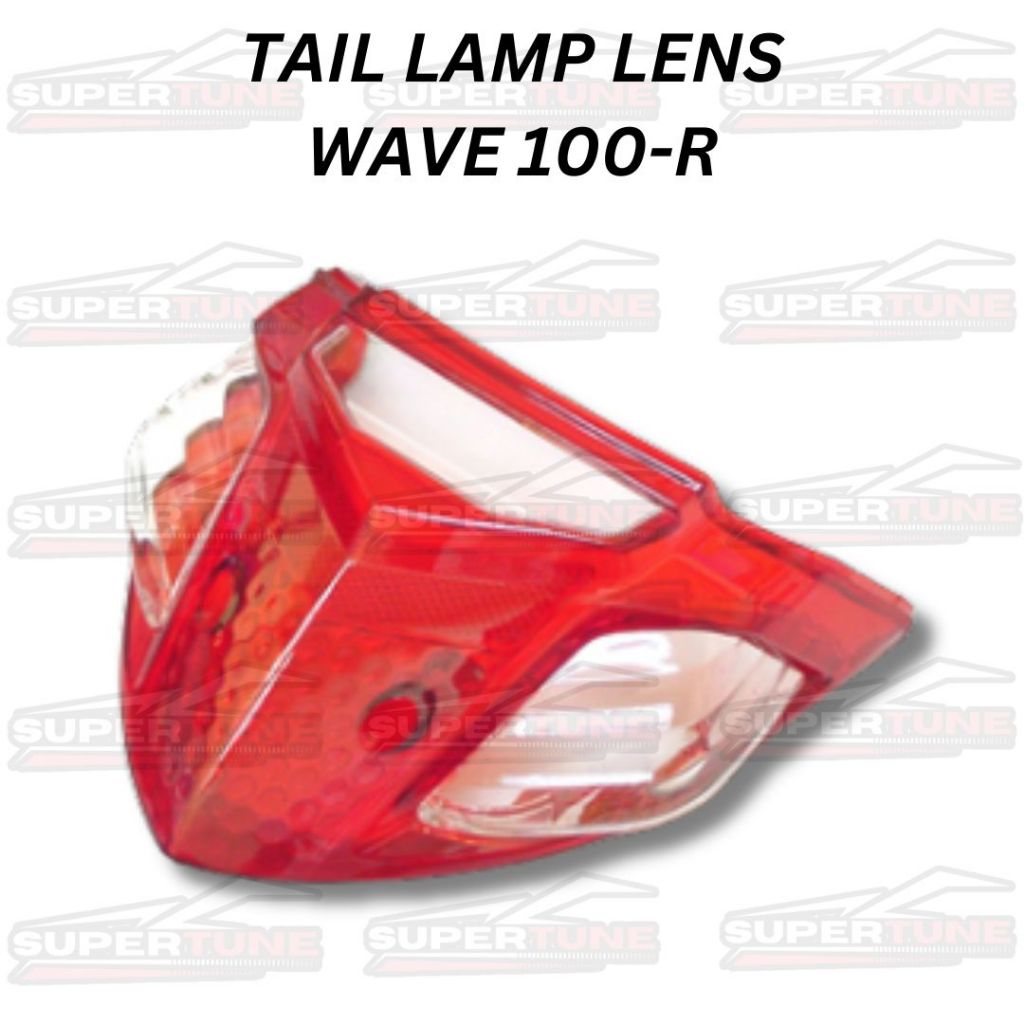 TAIL LAMP LENS HONDA WAVE 100-R / CERMIN LAMPU BELAKANG WAVE 100R ...