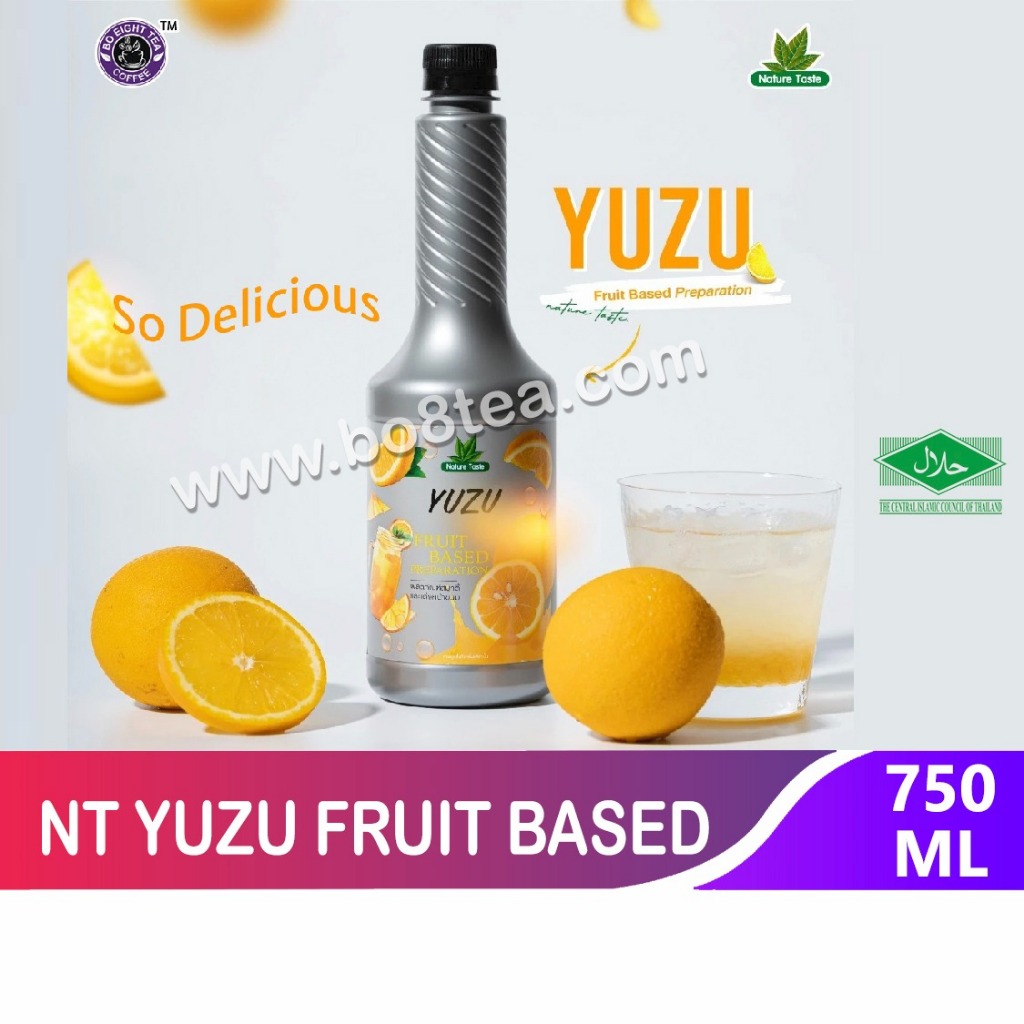 THAILAND NATURE TASTE YUZU FRUIT BASED 750ML 泰国柚子浓缩汁 YUZU JUICE ...