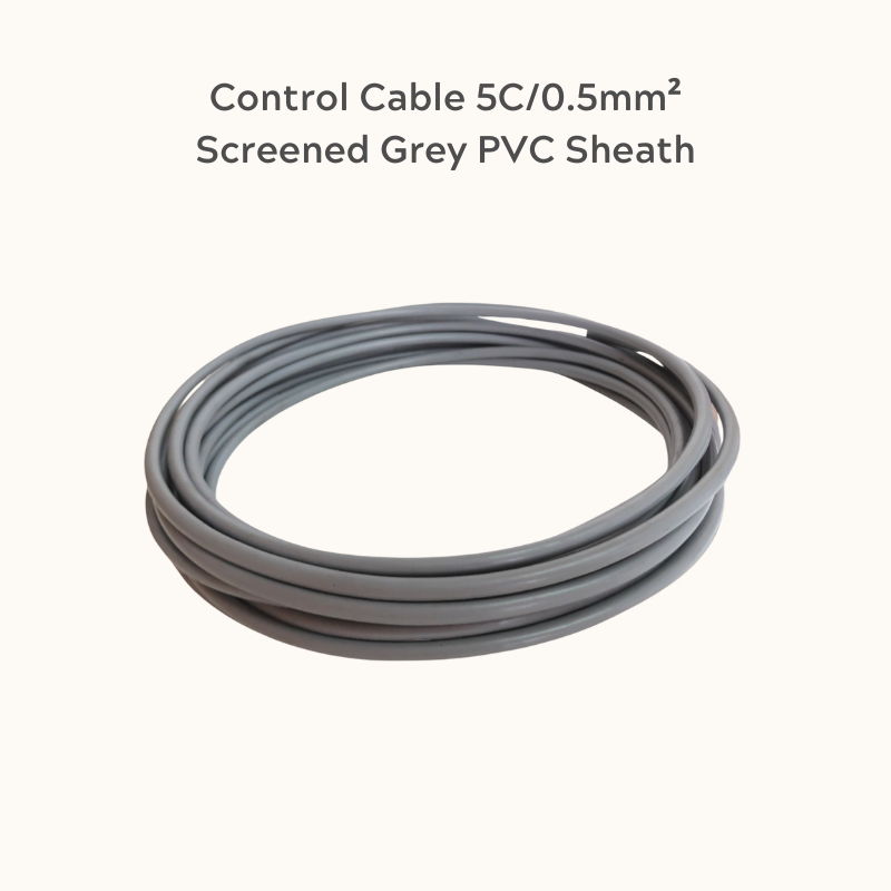 Control Cable 5C/0.5mm² Screened Grey PVC Sheath | Shopee Malaysia