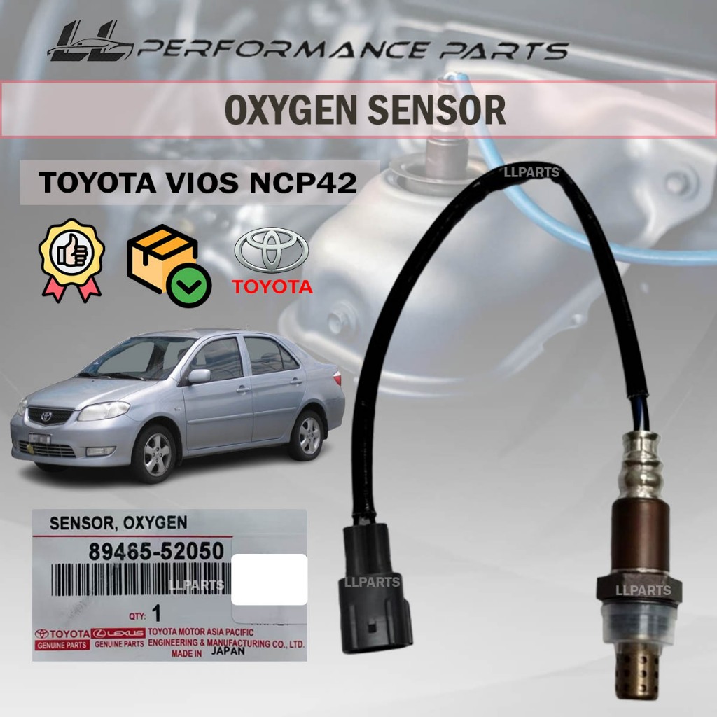 Original Toyota Vios NCP42 O2 Sensor Oxygen Exhaust Lambda Sensor Air ...