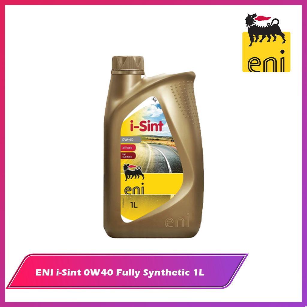 Eni I-Sint 0w-40 Fully Synthetic Gasoline Engine Oil (1L) | Shopee Malaysia