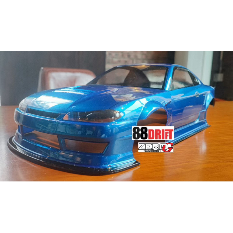 88DRIFT Sayaka Nissan Silvia S15 3D Sticker Decals 1/10 198mm Rc Rwd ...