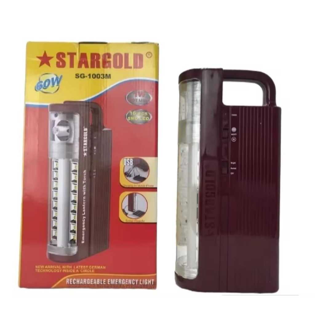 ORIGINAL JAPAN MOVEMENT STARGOLD 1003M RECHARGEABLE EMERGENCY LIGHT ...