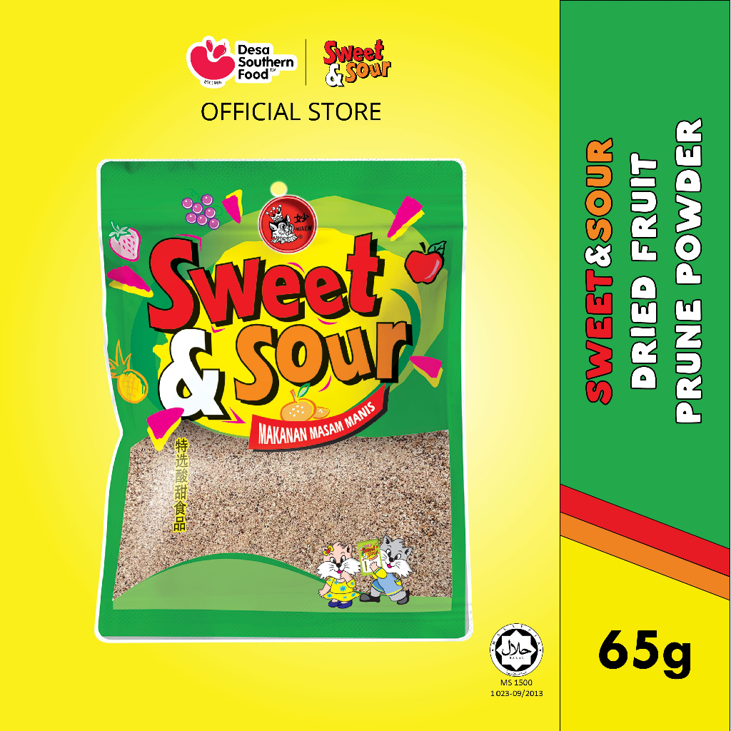 Sweet&Sour Dried Fruit Prune Powder/Serbuk Asam - 65g | Shopee Malaysia