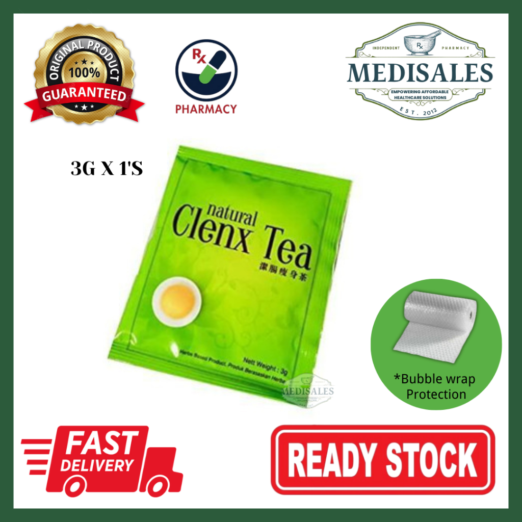 (TRIAL PACK) NH DETOXLIM CLENX TEA 3G x 1'S SACHET | Shopee Malaysia