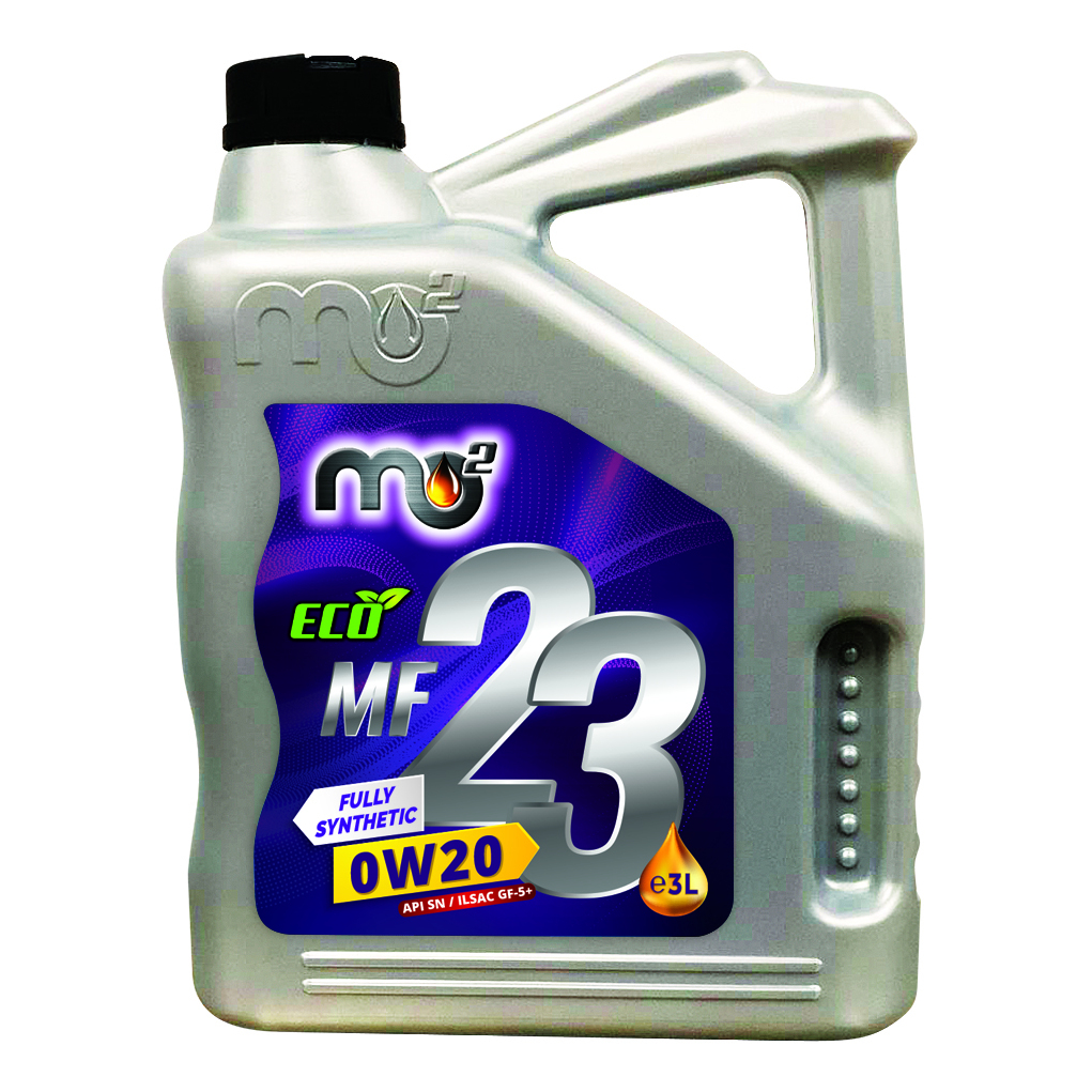MO2 MF23 SAE OW20 FULLY SYNTHETIC CAR ENGINE OIL (3 LITRES) | Shopee ...