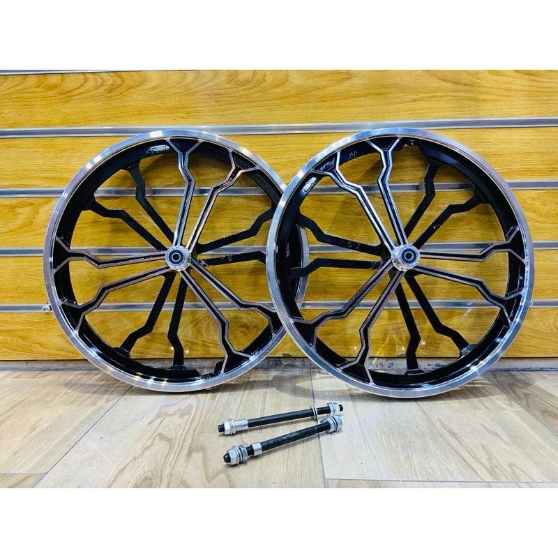 20" BICYCLE ALLOY RIM BMX WHEEL SET ALLOY RIM COMPLETE SET / SPORT RIM ...