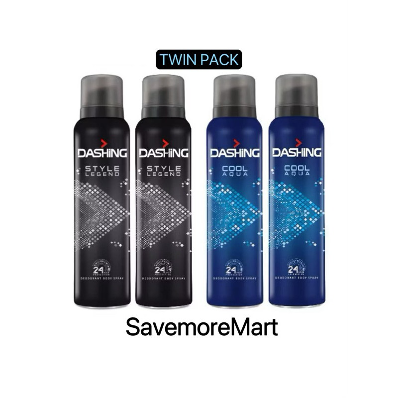 Dashing Deodorant Body Spray 2x125ML | Shopee Malaysia