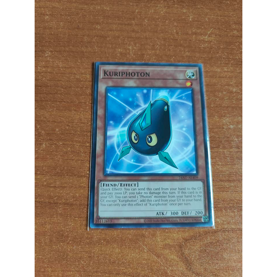 Yugioh: 24AT-AE409 Kuriphoton (COMMON) | Shopee Malaysia