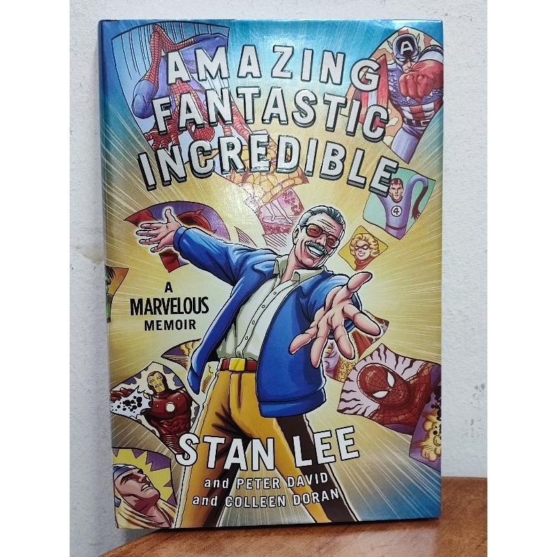 (ENG) Stan Lee - Amazing Fantastic Incredible : A Marvelous Memoir ...