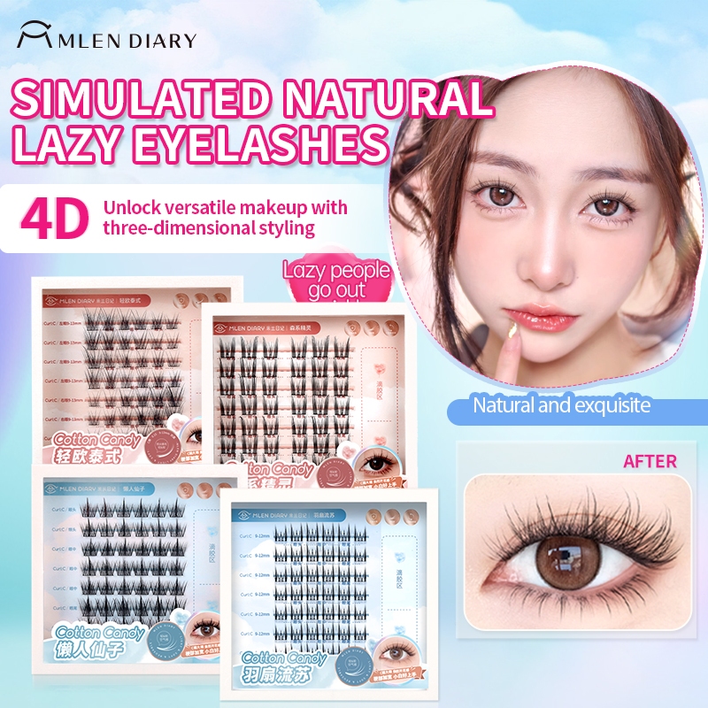 Mlen Diary False eyelashes natural devil pure wild single cluster ...