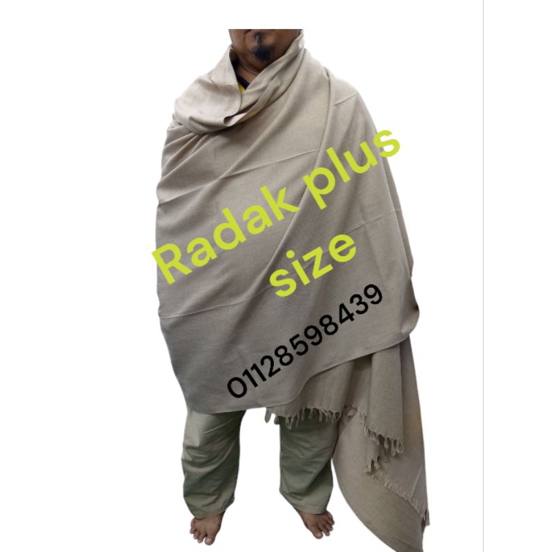 Ridak Kashmir original plus size dewasa tabal | Shopee Malaysia