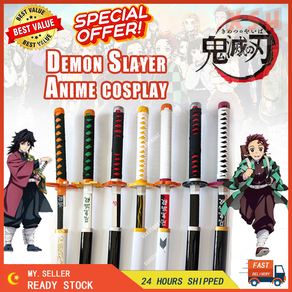 Demon Slayer Collection 104cm Sun Wheel Sword Toy Japan Anime Cosplay ...