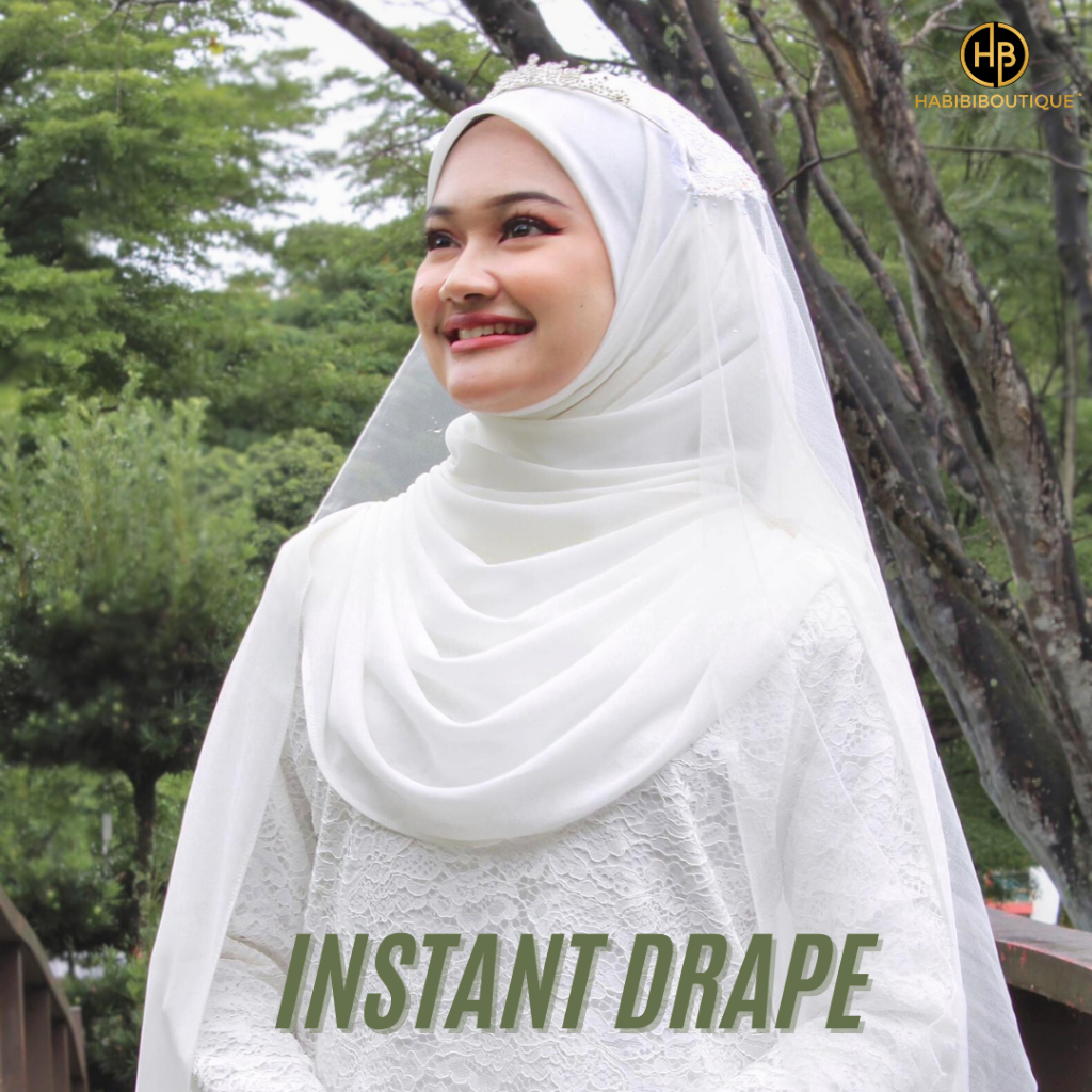 SET INSTANT DRAPE | 34 WARNA | NIKAH | KAHWIN | TUNANG | BY HABIBI ...