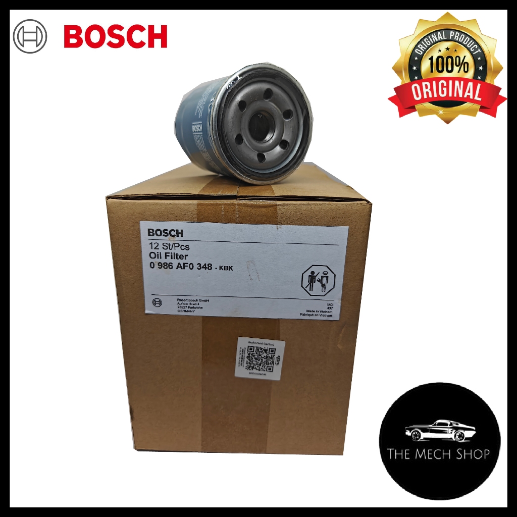 (100% Original) Bosch Oil Filter - Perodua Myvi / Viva / Alza / Kelisa ...