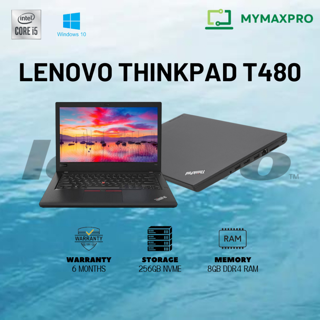 Lenovo ThinkPad T480/T490/T490s Intel Core i5 / i7 (8th Gen) 14" FHD ...