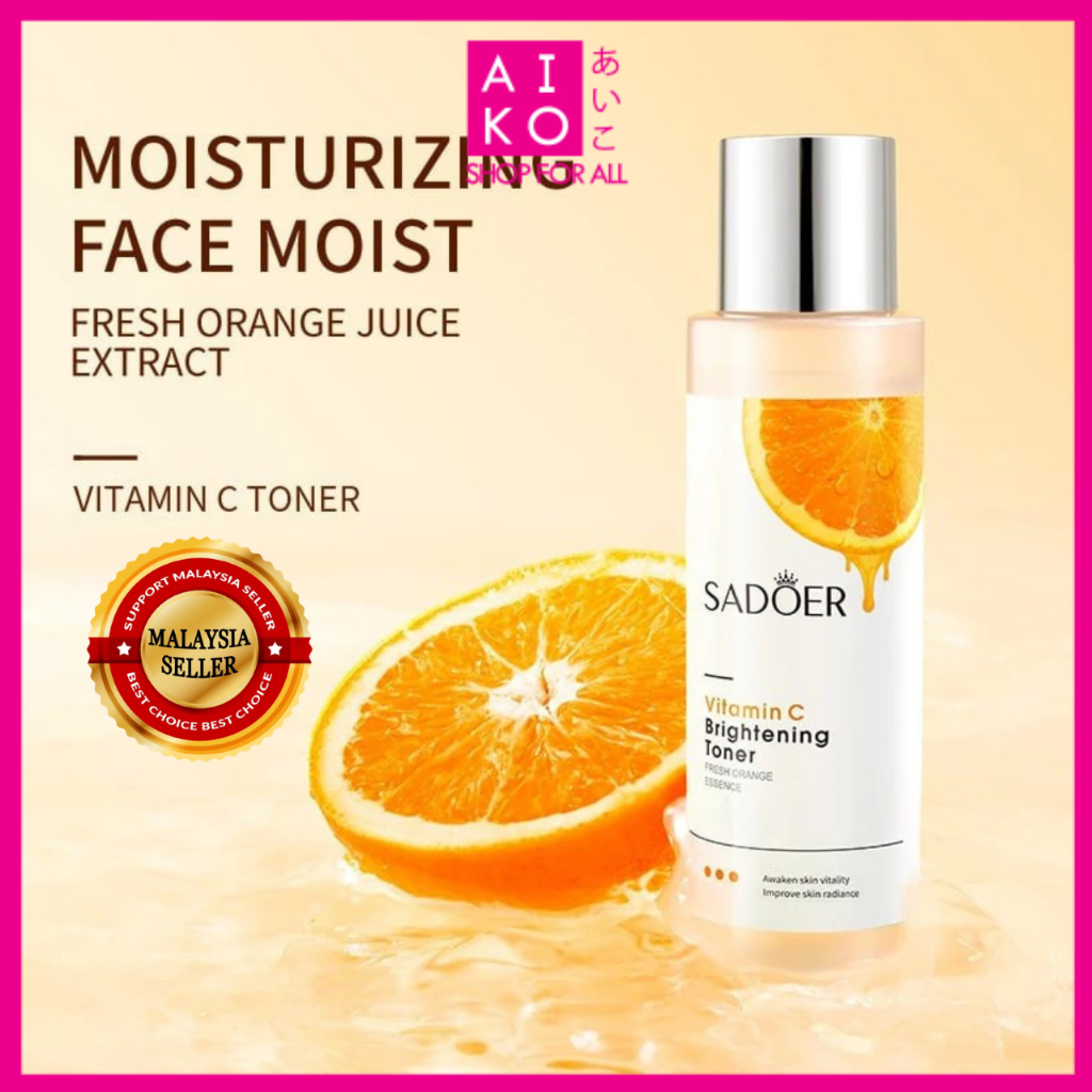 (AIKO)SADOER VITAMIN C BRIGHTENING MOISTURIZING FACE TONER 120ML ...