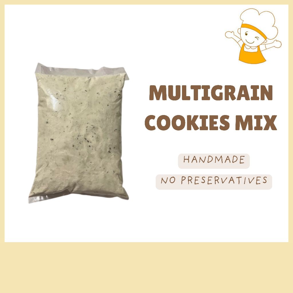 Multigrain Cookies Mix Flour / Tepung Campuran Biskut Multigrain ...