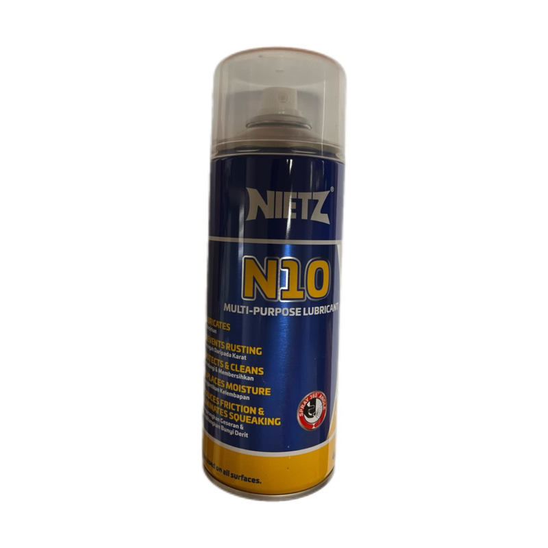 Original NIETZ N10 Multi Purpose Lubricant 400ML Steel Metal Minyak ...