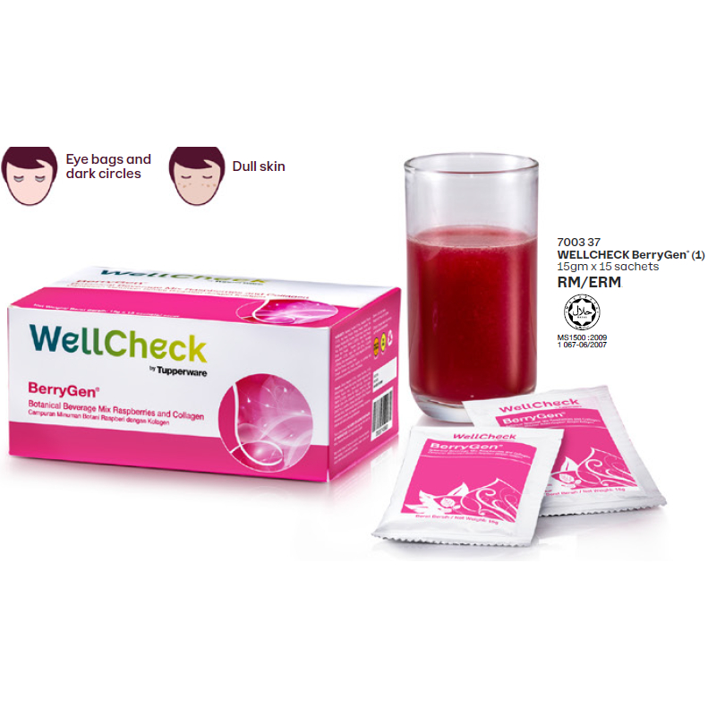 [READY STOCK] Tupperware WELLCHECK BerryGen | Shopee Malaysia