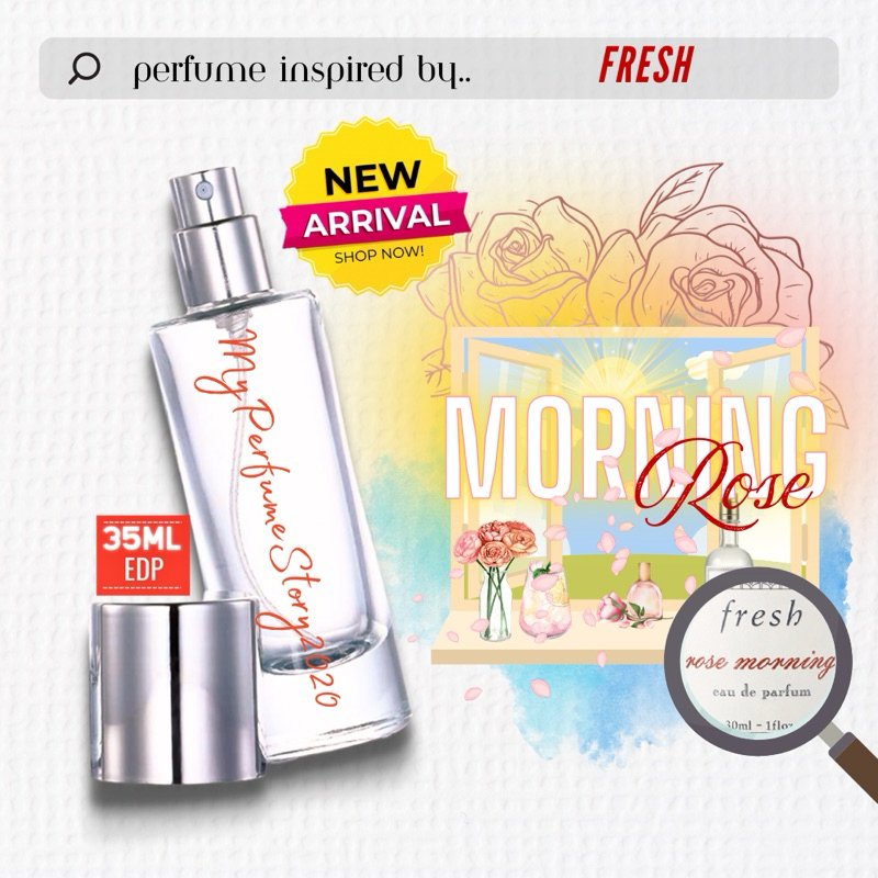 🔥NEW🔥 Inspired Pefume by Fresh Rose Morning Fragrance for woman ...